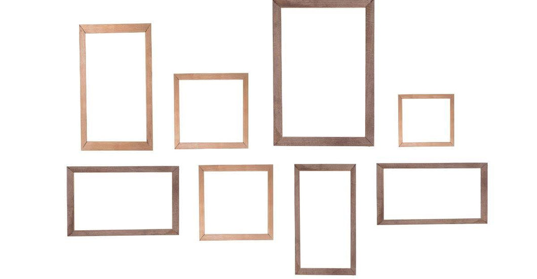 How to Hang Different Sized Frames – Smile Art Design